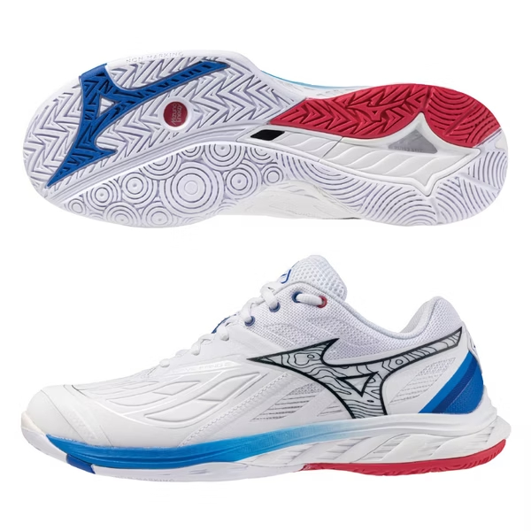 Giày Cầu Lông MIZUNO WAVE FANG 2 - Xanh Trắng Chính Hãng (71GA231330) | Shopee Việt Nam