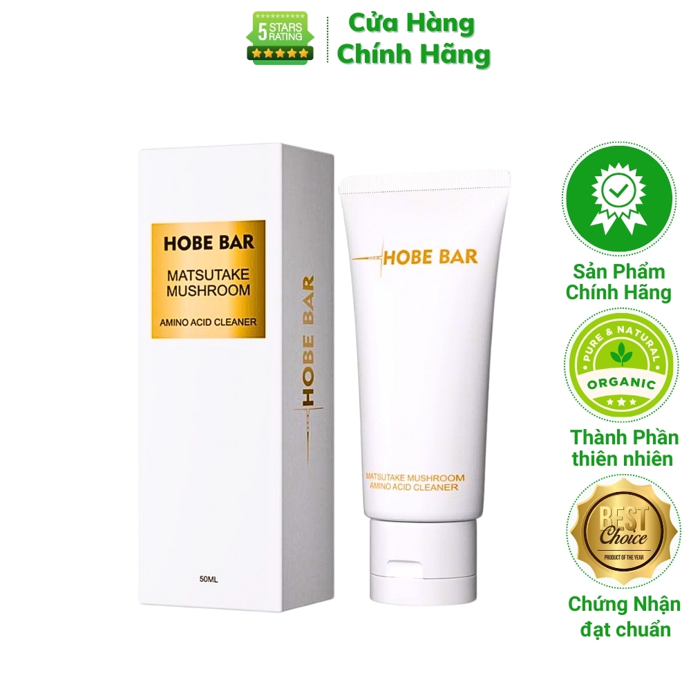 Sữa Rửa Mặt Sáng Da Hobebar Chính Hãng 50ml Srm Cho Da Khô Thường Hỗn ...