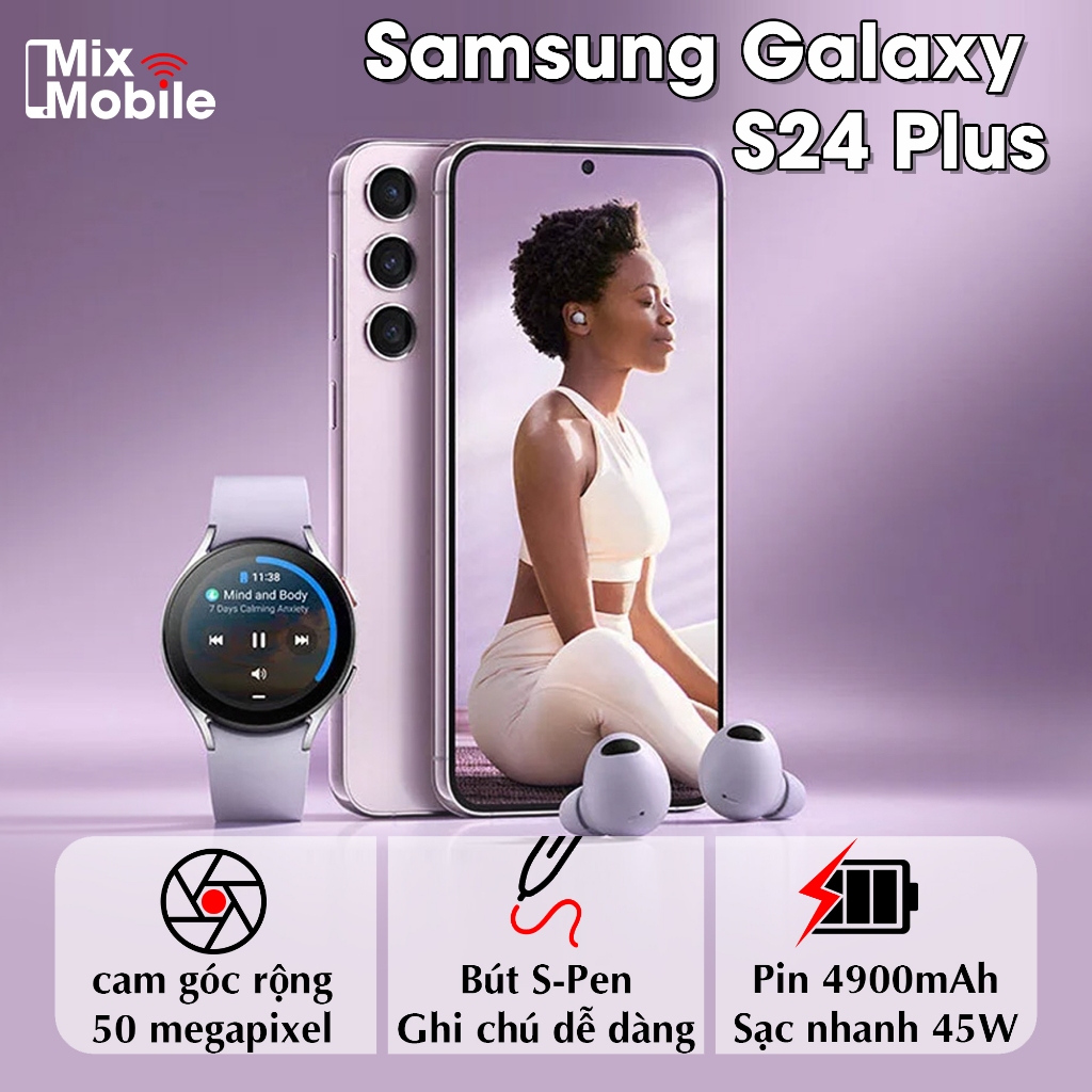 Điện thoại Samsung Galaxy S24+ Chính Hãng Full Box - Samsung S24 plus ...