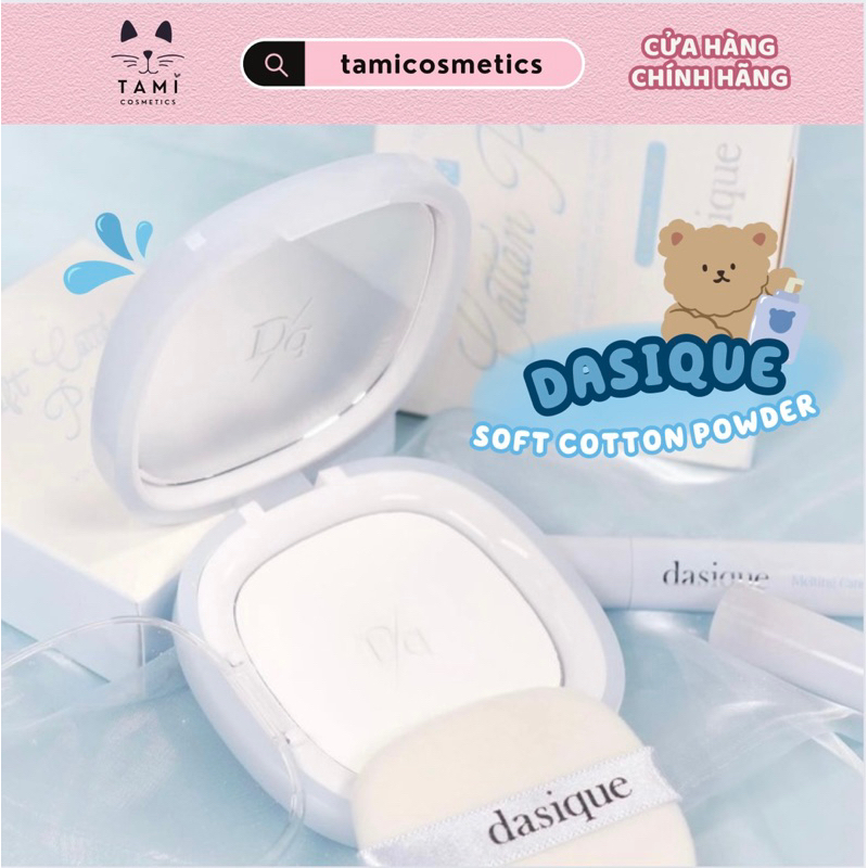 Phấn Phủ Nén Kiềm Dầu Dasique Soft Cotton Powder | Shopee Việt Nam