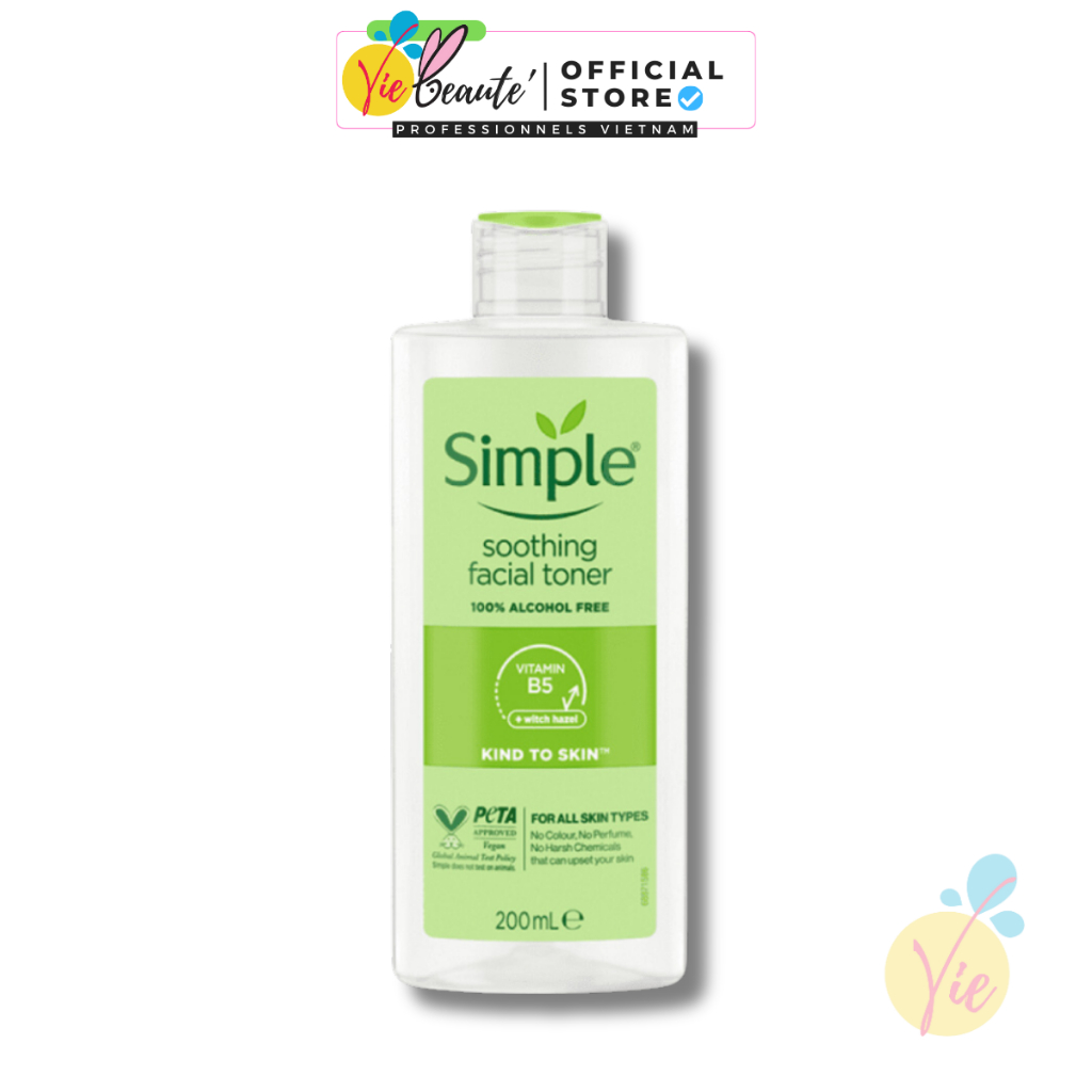 Simple Toner Kind to Skin Soothing Facial - Nước hoa hồng Simple Toner ...