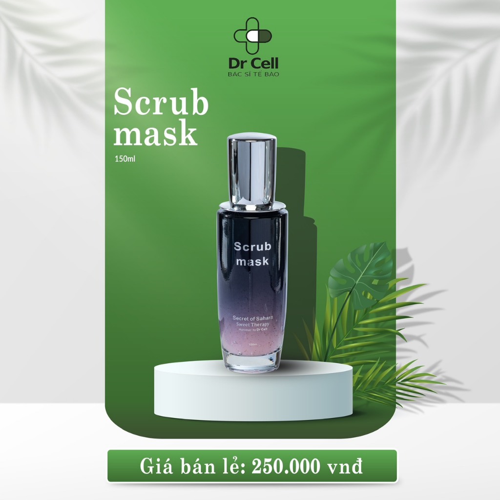 Tẩy Da Chết Scrubs Mask Dr Cell, Giúp Da Trắng Sáng Và Tăng Độ Hấp Thu Dưỡng Chất100ml | Shopee ...