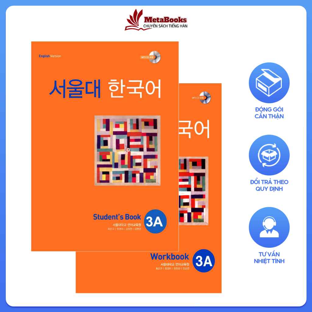 COMBO SEOUL 3A SGK + SBT - 서울대 한국어 3A | Shopee Việt Nam