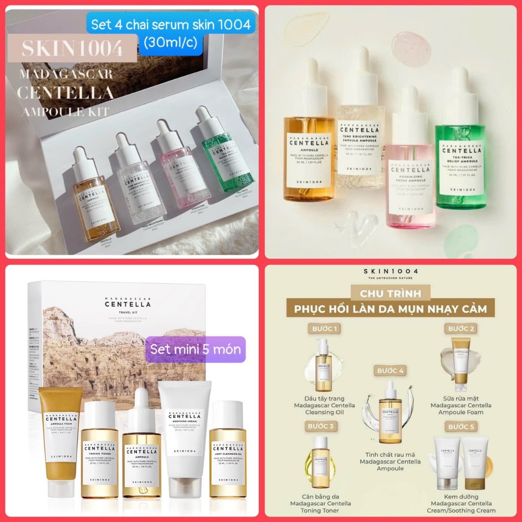 Set mini dưỡng da SKIN1004 MADAGASCAR các loại | Shopee Việt Nam