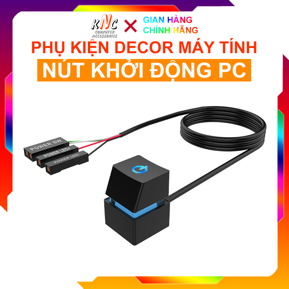 Phụ Kiện Nút KeyCap Power Blue Switch Công Tắc Khởi Động Máy Tính Bên ...
