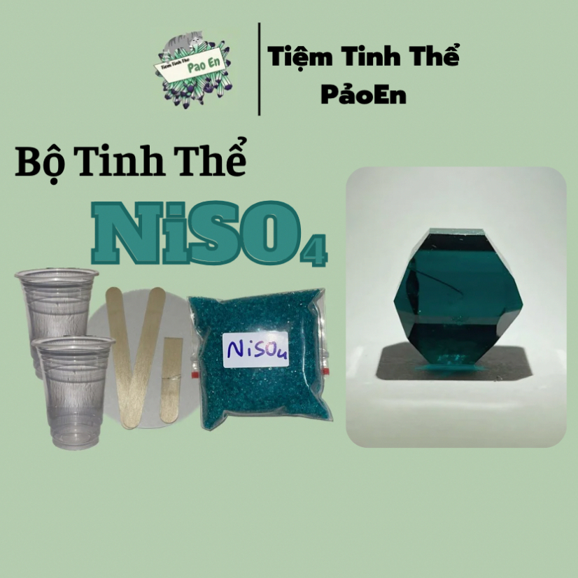 Bộ dụng cụ nuôi tinh thể NiSO4 ( có giấy hướng dẫn ) | Shopee Việt Nam