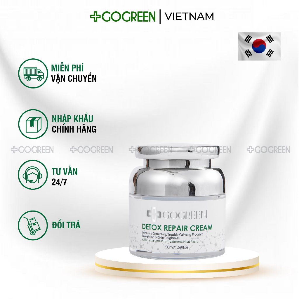 KEM DƯỠNG PHỤC HỒI DETOX REPAIR GOGREEN | Shopee Việt Nam