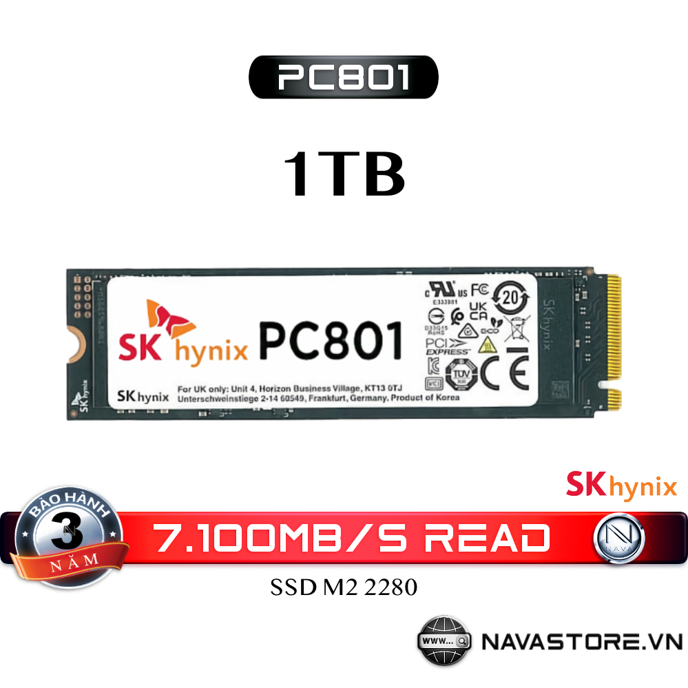 [NAVA] Samsung 980 PRO PM9A1 SK Hynix PC801 SSD 1TB 2TB 4TB 512GB Ổ Cứng PCIe M.2 2280 NVMe ...