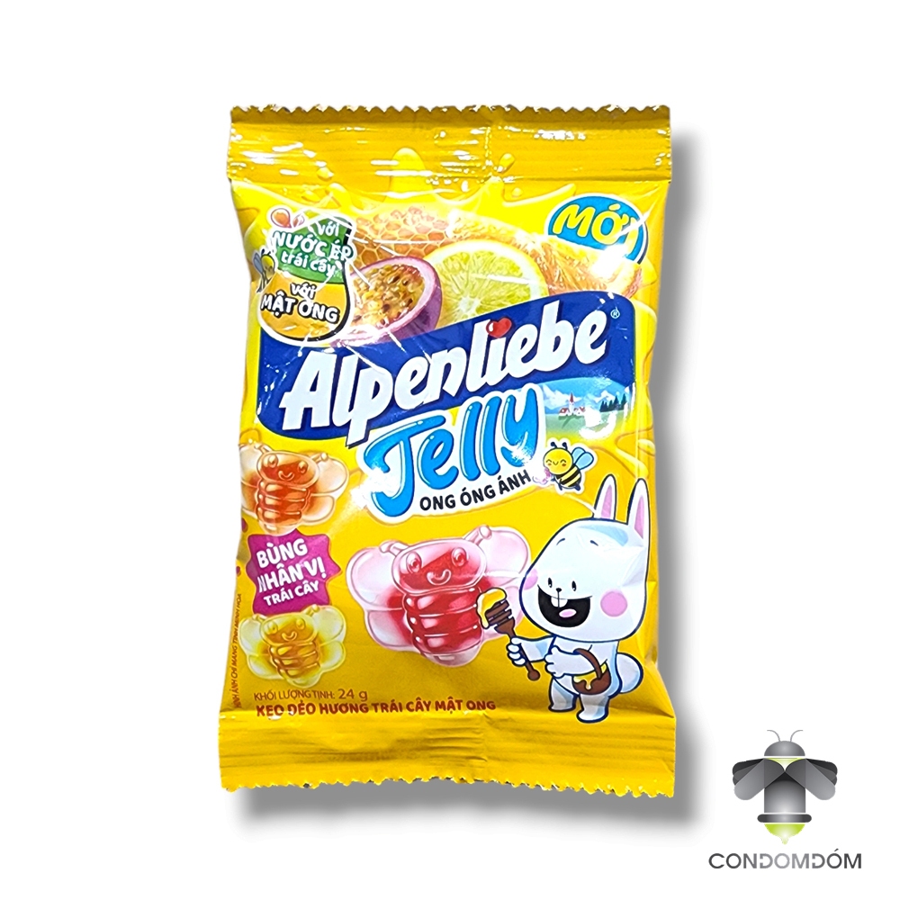 Kẹo dẻo chip chip Alpenliebe Jelly có nhân hương trái cây mật ong - Gói ...