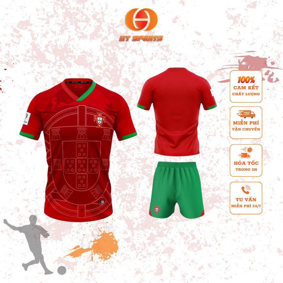 Bộ Quần Áo Bóng Đá Đội Tuyển Bồ Đào Nha 2024-2025 - DT04 - HT SPORTS (Hỗ Trợ In Ấn) | Shopee ...