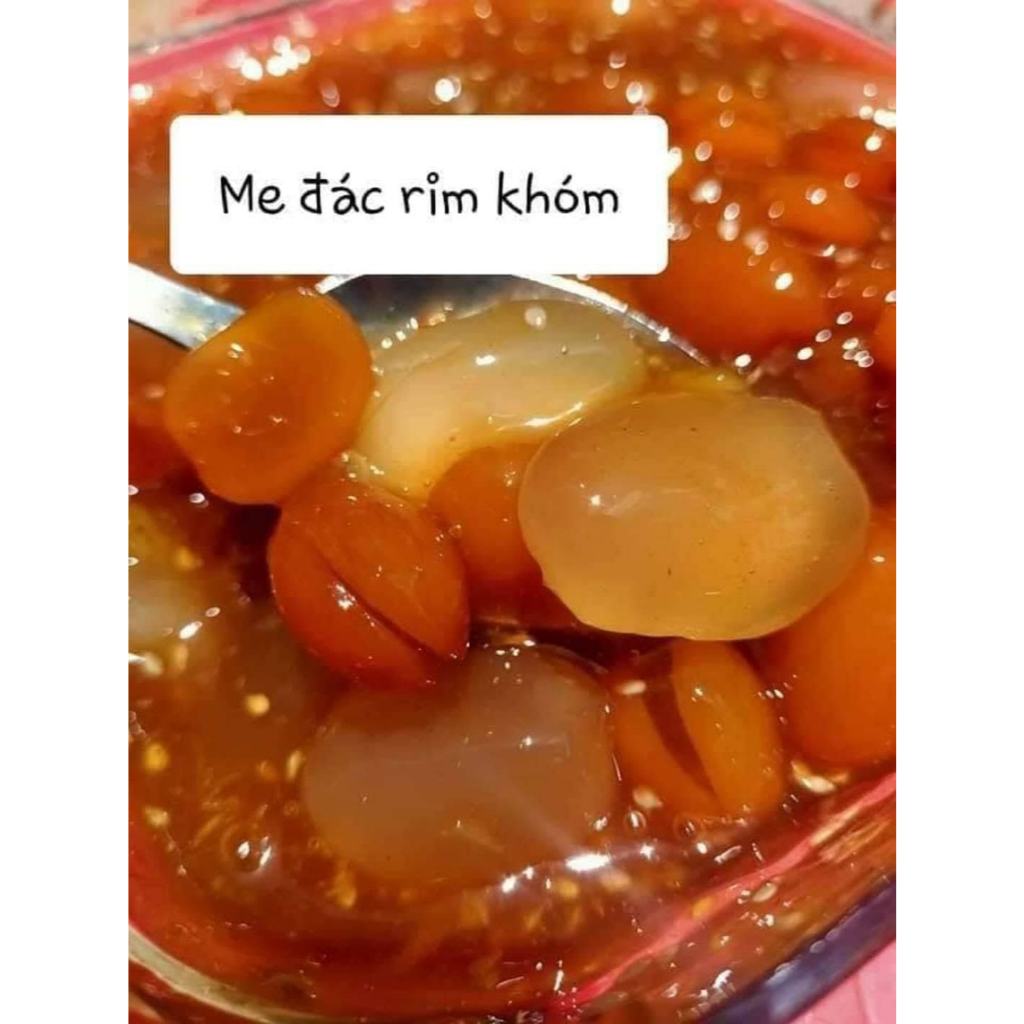 Me rim đác hạt mềm dẻo chua ngọt dùng thơm ngon với đá hủ 550gam ...