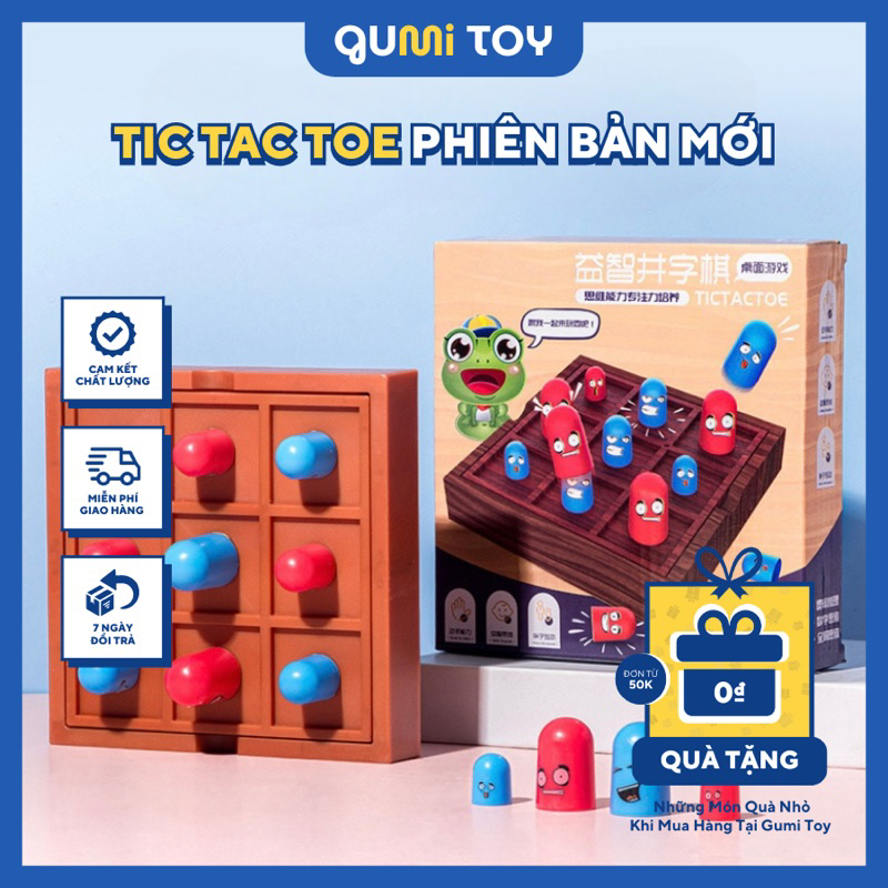 Bộ Đồ Chơi Cờ Caro Board Game Tic Tac Toe Vui Nhộn Dành Cho Trẻ ...