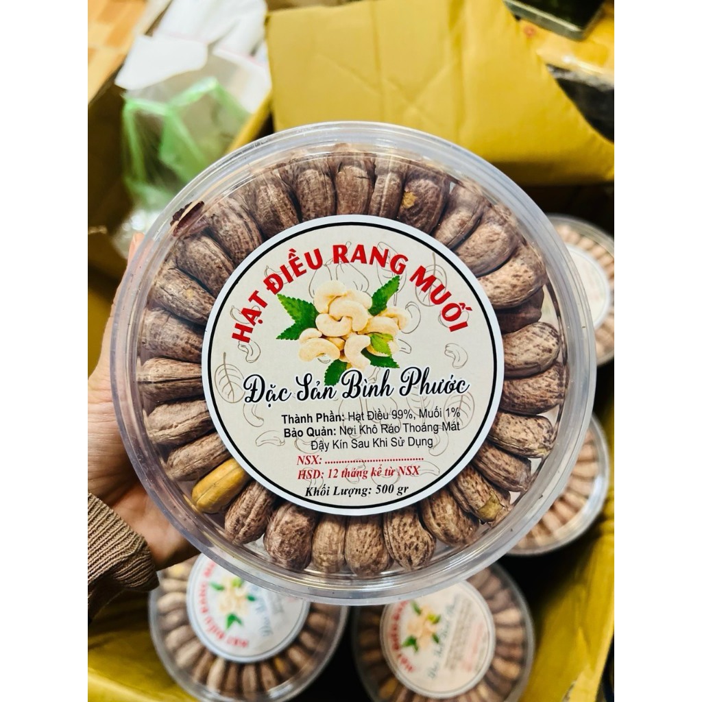 Điều Cồ A Rang Muối Hộp 500Gr | Shopee Việt Nam