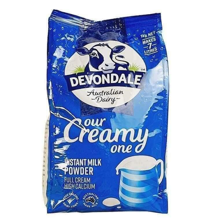 SALE! Sữa tươi dạng bột Devondale Úc nguyên kem bịch 1 kg date T3/2026 | Shopee Việt Nam