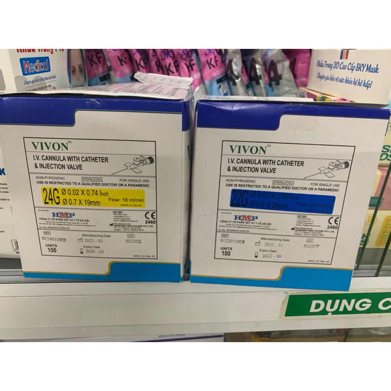 KIM LUỒN VIVON - HỘP 100 Cái - Chính Hãng | Shopee Việt Nam