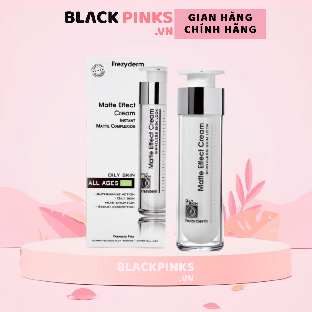 Kem dưỡng ẩm kiềm dầu, se khít lỗ chân lông Frezyderm Matte Effect ...