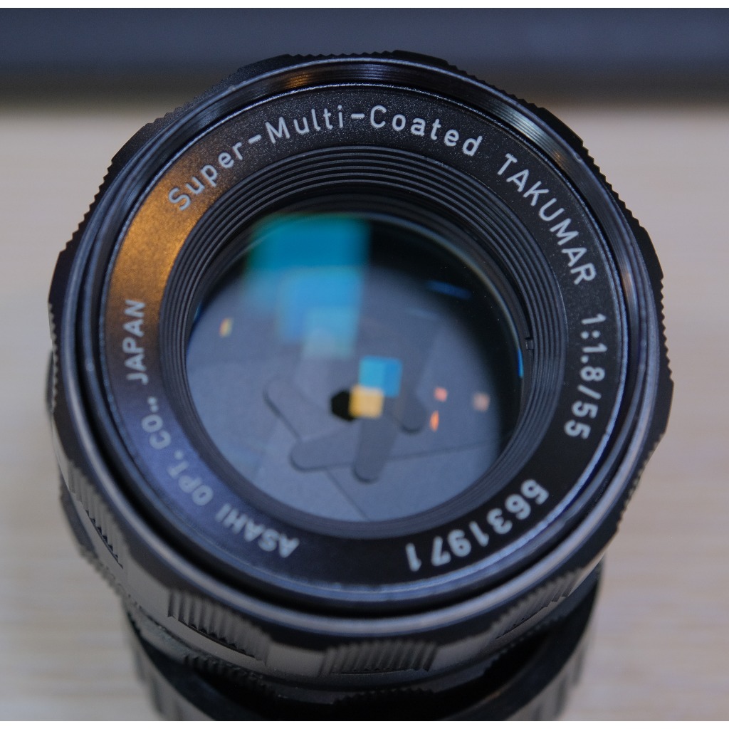 Lens Super-multi-coated Takumar 55mm f1.8 - ống kính takumar 55 f1.8 ...