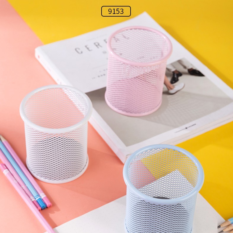 Ống cắm bút sắt Deli 9153 | Shopee Việt Nam