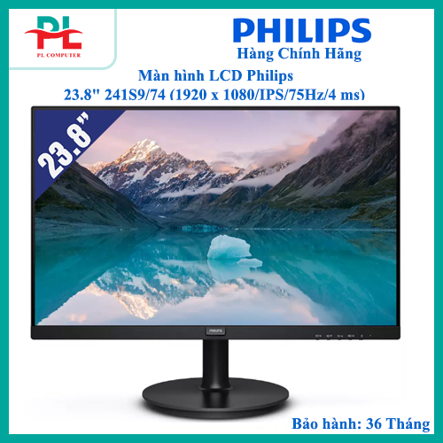 Màn hình LCD PHILIPS 23.8" 241S9/74 (1920 x 1080/IPS/75Hz/4 ms) - Hàng ...