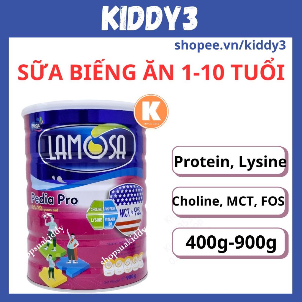 [Hàng Xuất Khẩu] Sữa TĂNG CÂN Dành Cho Trẻ BIẾNG ĂN - Lamosa Pedia Pro ...