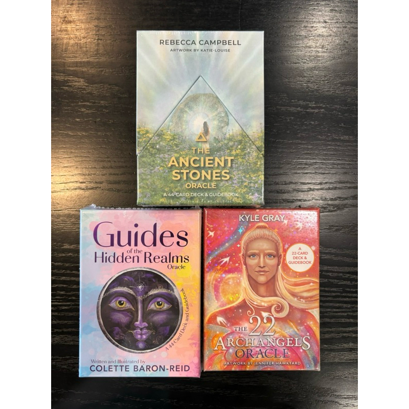 Bộ bài Oracle mới ra mắt: Ancient Stones, Guides of the Hidden Realm ...
