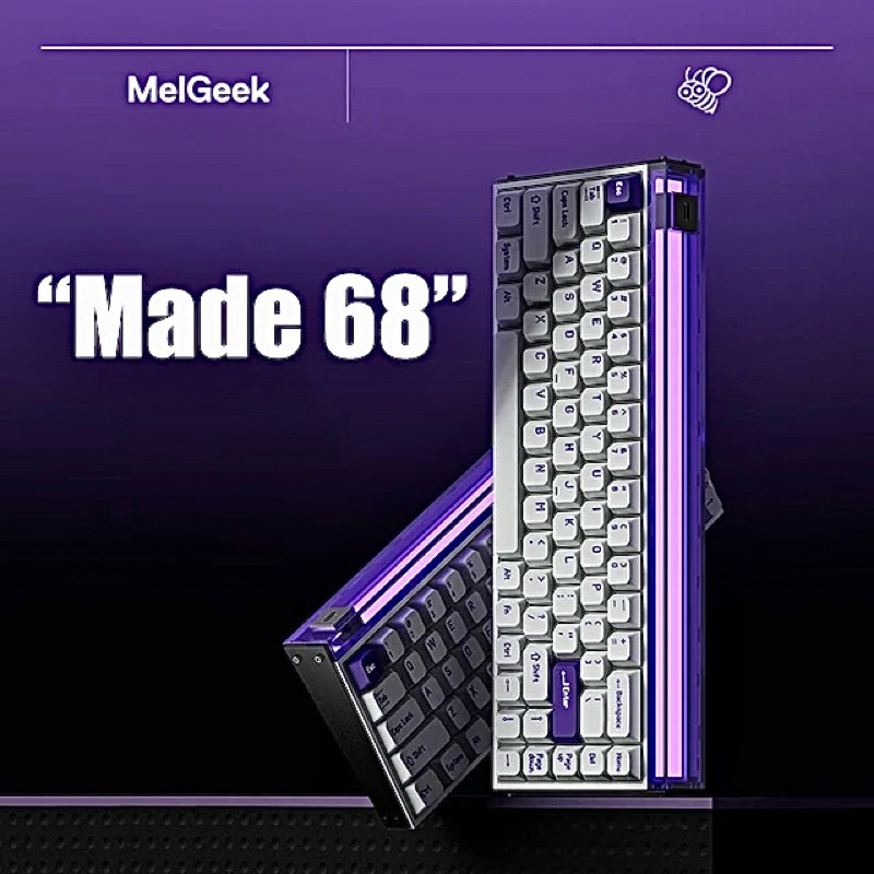 (CHÍNH HÃNG 12 tháng Việt Nam) Bàn phím từ tính HE Melgeek Made68 Rapid ...