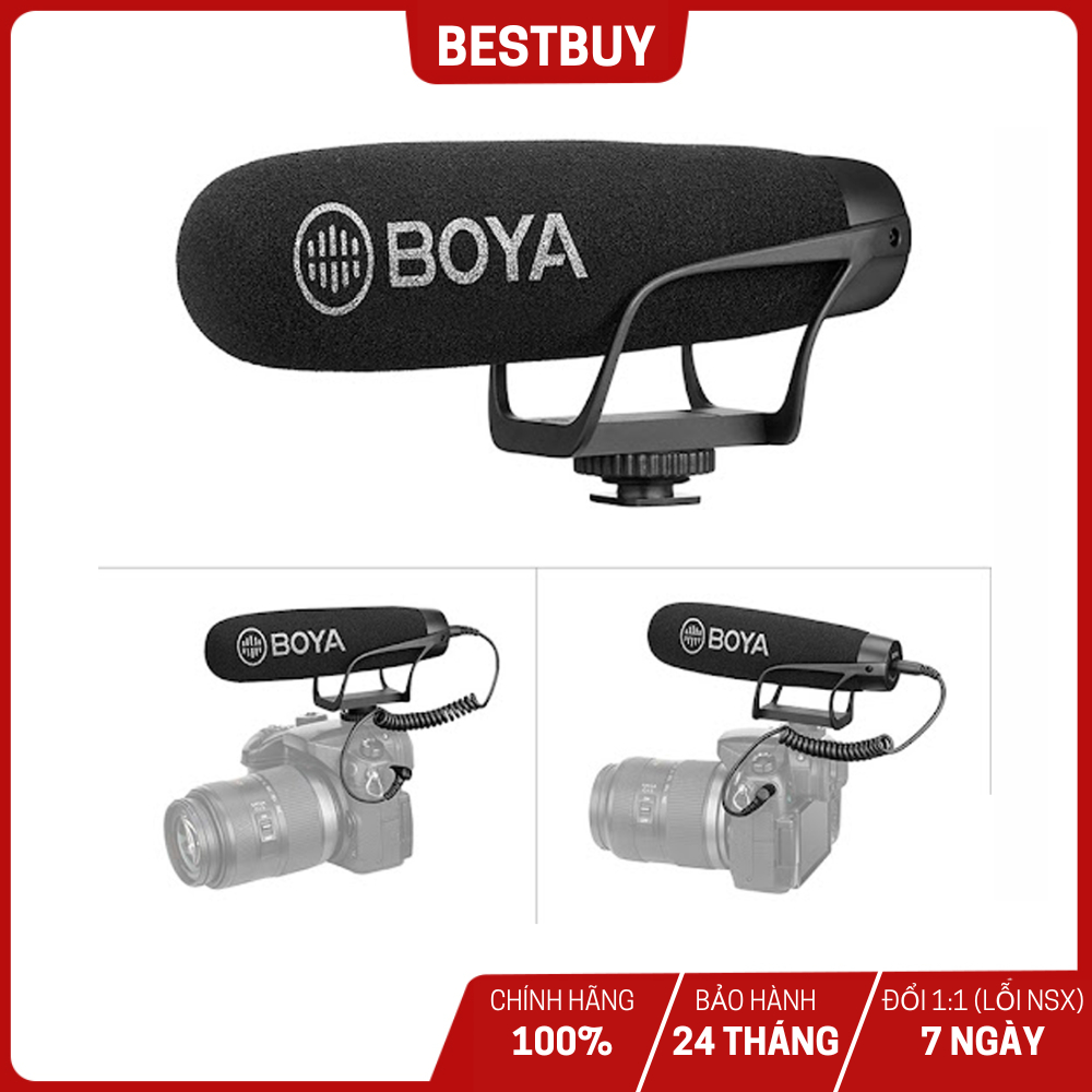 BOYA BY-2021 - Micro Shotgun Dùng Cho Điện Thoại & Máy ảnh DSLR - Bảo ...