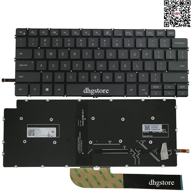 Bàn phím laptop Dell Vostro 3400 3401 3405 5300 5301 5390 5391 5401 5402 5490 5491 5498 7390 ...