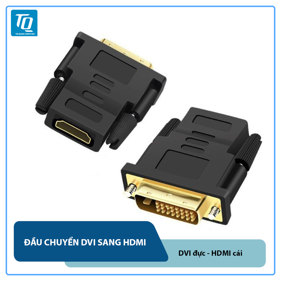 Jack Chuyển DVI 24+1 Sang HDMI (DVI Đực, HDMI Cái) | Shopee Việt Nam