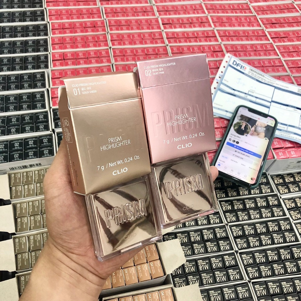 (BILL VAT) Phấn Bắt Sáng Mới Highlight CLIO Prism Air Highlighter 7g ...