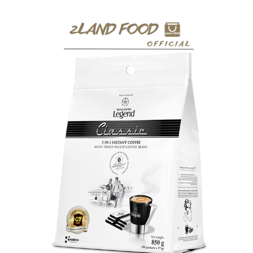 Cafe Trung Nguyên Legend Classic - Cafe Sữa Hòa Tan (Túi 408g và 850g ...