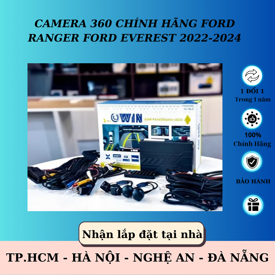 Camera 360 Chính Hãng FORD RANGER FORD EVEREST 2022-2024 hàng zin 100% ...