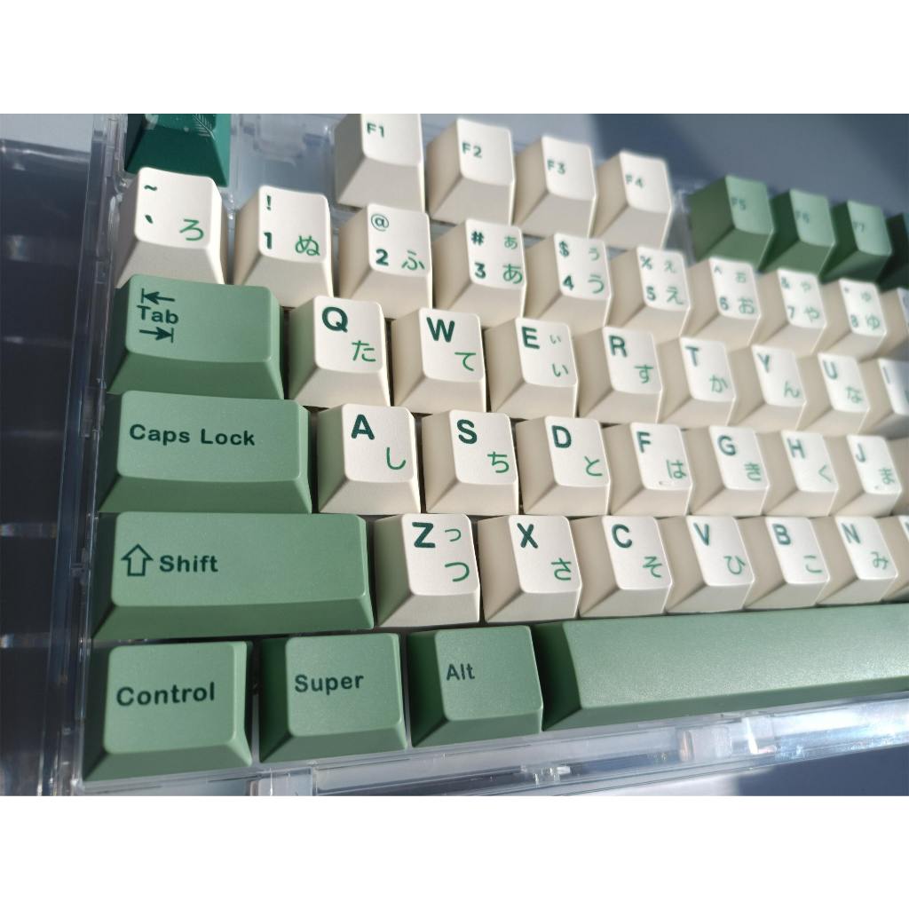 Bộ Keycap Xanh lá cây - Keycap Botanical Garden version rẻ 128 nút dùng ...