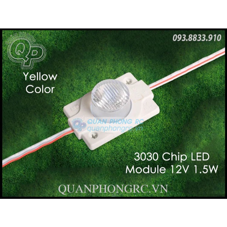 3030 Chip LED Module 1 Bóng 12V 1.5W Màu Vàng (1 Cái) | Shopee Việt Nam