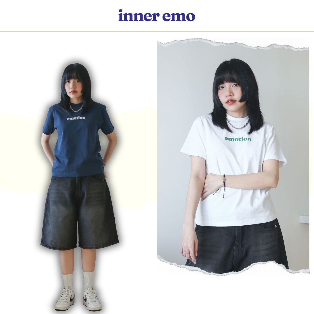 Áo thun Baby Tee Ôm Body INNER EMO Form Fit Kiểu Basic Chất Cotton Co ...