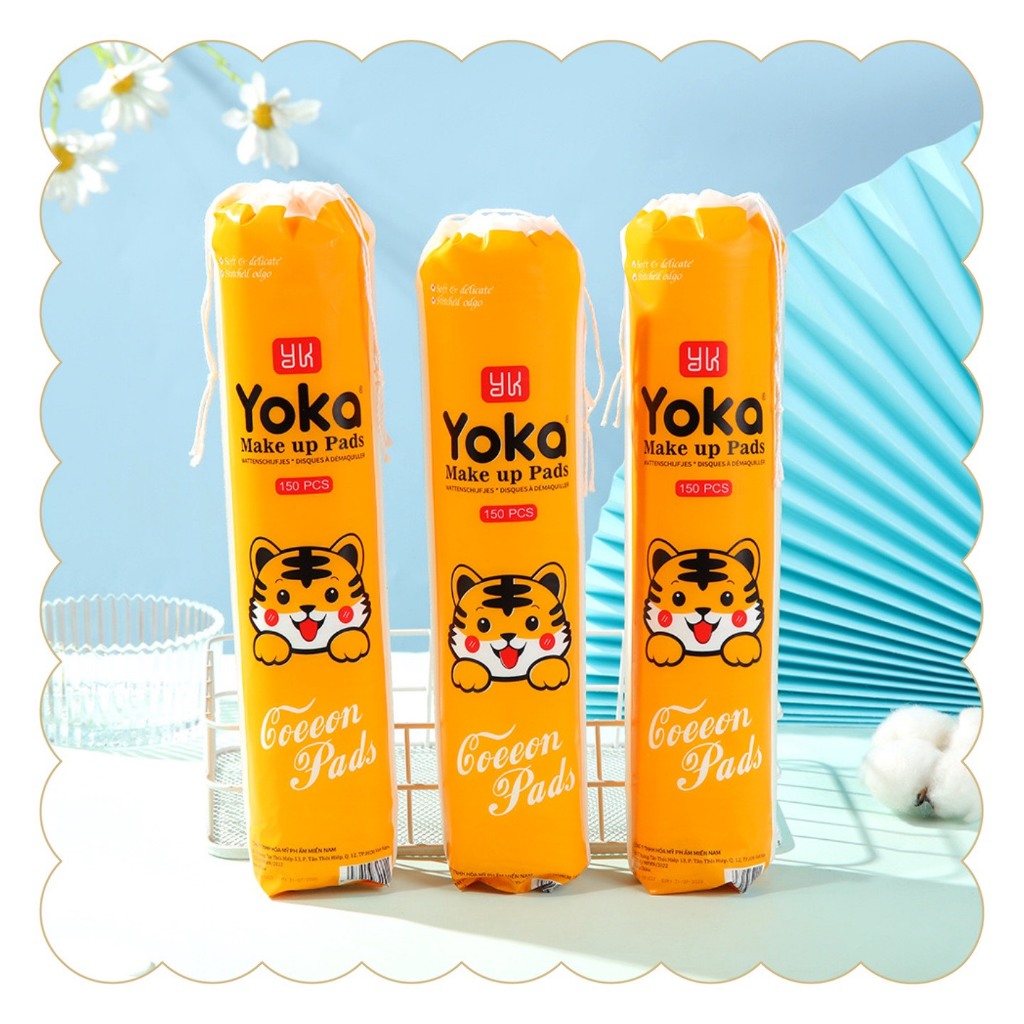 Bông Tẩy Trang Yoka 150 Miếng Pk886 Everything | Shopee Việt Nam