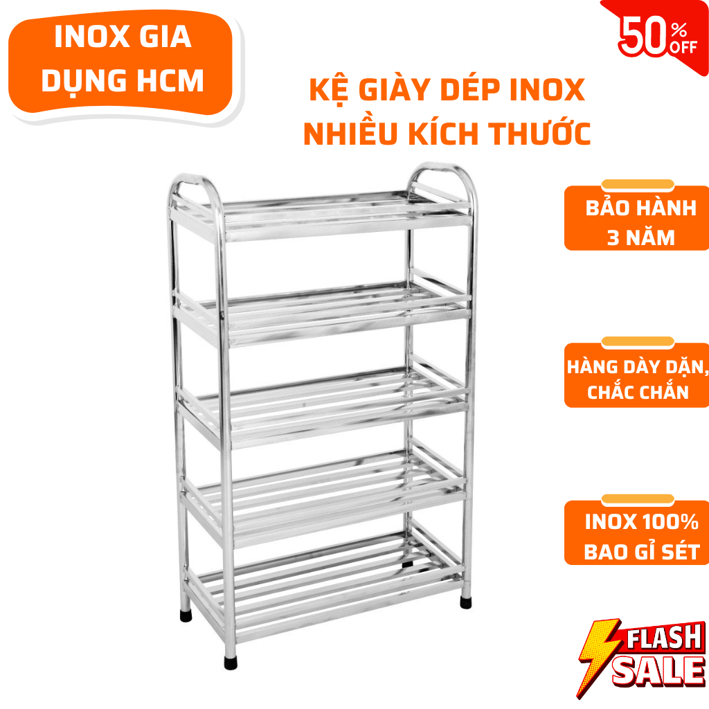 Kệ giày dép inox nhiều tầng, kệ giày, kệ dép, kệ để giày, kệ để dép ...