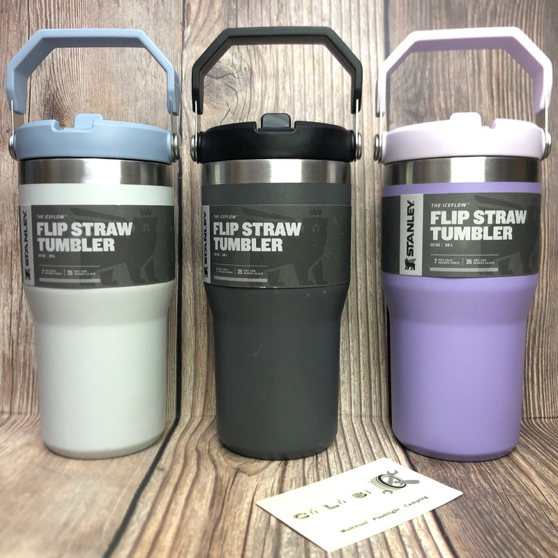 [CỔ LỖ SĨ] STANLEY ICE FLOW FLIP STRAW TUMBLER 20 OZ BÌNH GIỮ NHIỆT ...