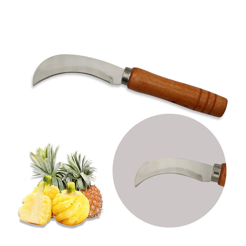 Dao Gọt Thơm Khóm Dứa - Dao Lưỡi Cong Bằng Thép Không Gỉ Cắt Trái Cây ...