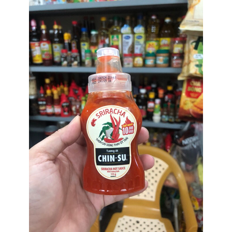 (Loại mới) Tương ớt Sriracha, chinsu, 115gr | Shopee Việt Nam
