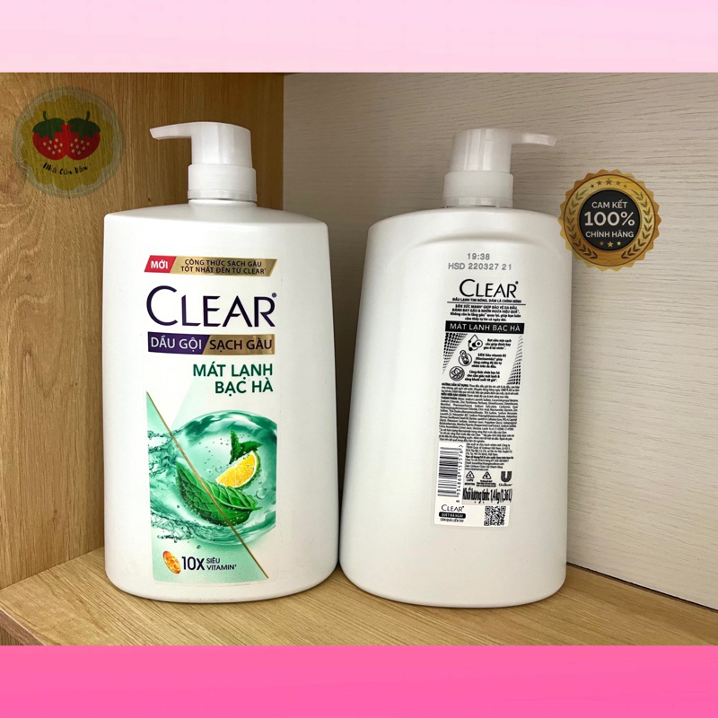 Dầu gội sạch gàu Clear Bạc Hà 1,4kg | Shopee Việt Nam