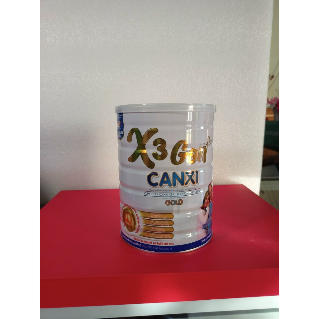 Sữa X3 gon canxi gold bổ sung canxi cho xương chắc khỏe – 900 gr/hộp | Shopee Việt Nam