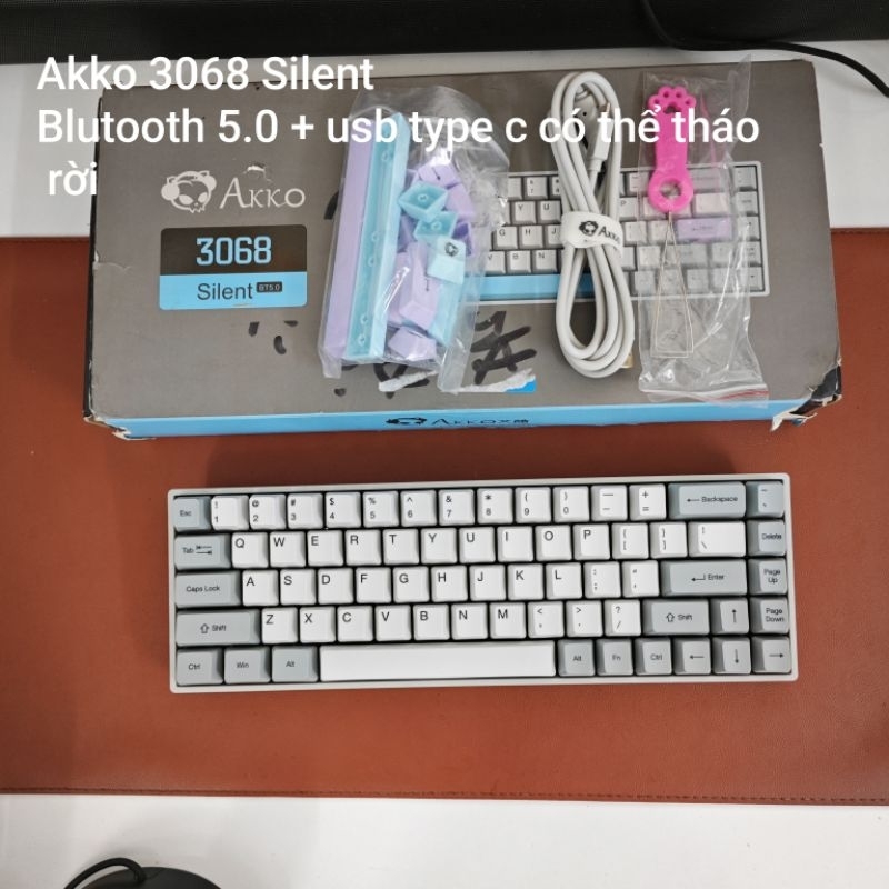 Bàn phím cơ 2nd AKKO 3068 3108 đã qua sử dụng mới 99% (Bảo hành 3 tháng ...
