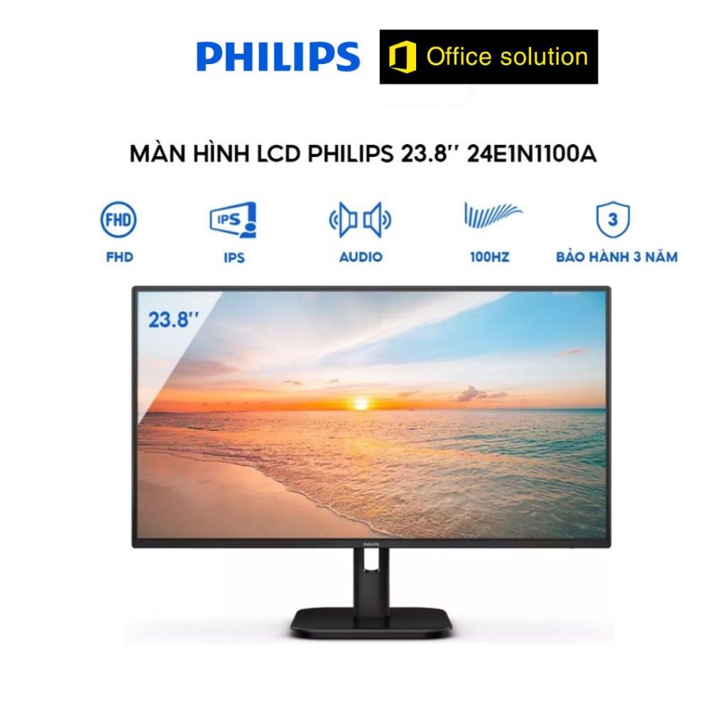 Màn Hình LCD Philips 24E1N1100A 23.8" FHD IPS 100Hz - Hàng chính hãng ...