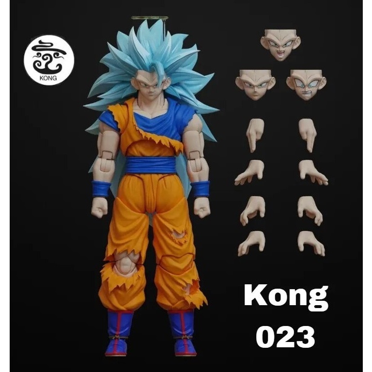 [Hàng có sẵn] Mô hình chính hãng Kong Studio: Kong 023 Songoku SSJ3 | Shopee Việt Nam