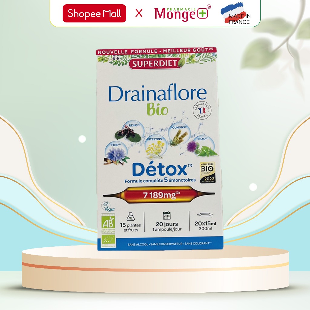 Hàng chính hãng Thải Độc Hữu Cơ Detox 5in1 Da Gan Thận Ruột Phổi ...