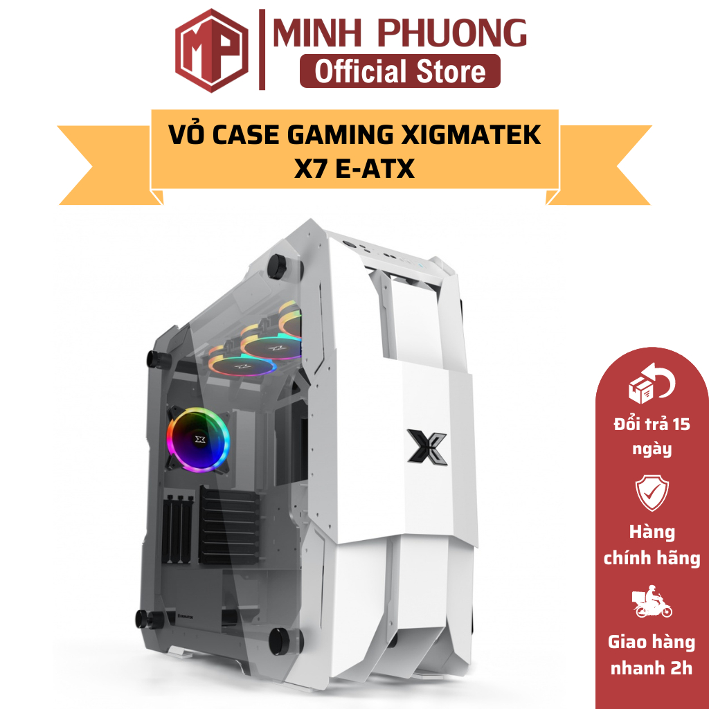 Vỏ Case Máy Tính XIGMATEK X7 Gaming E-ATX - Hàng Chính Hãng | Shopee ...