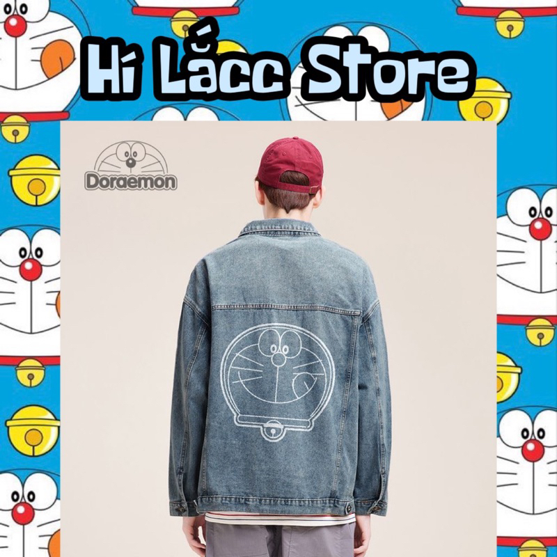 [ORDER] Áo khoác jean doremon, doraemon | Shopee Việt Nam