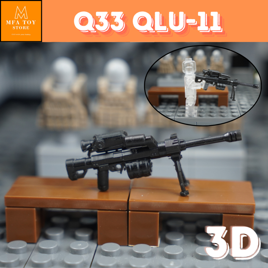 Đồ chơi lắp ráp swat army, mô hình lắp ghép quân sự - Trang bị in 3D ...