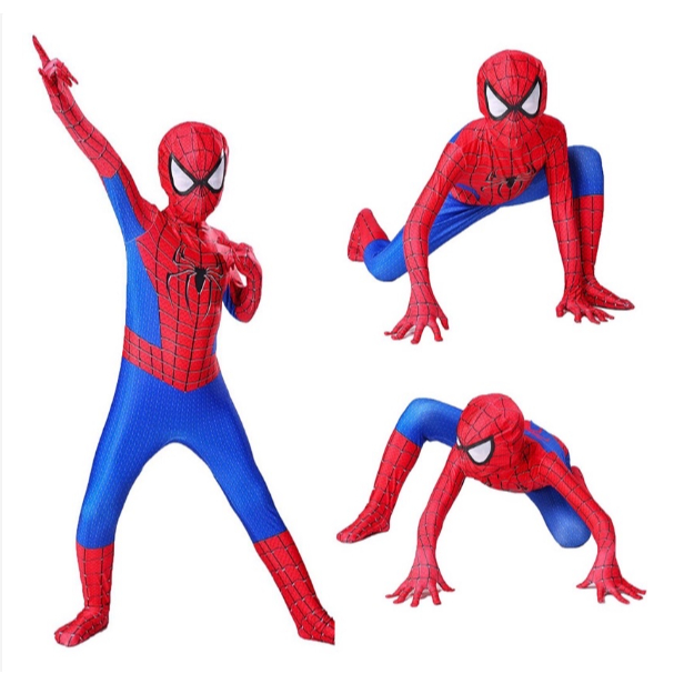 Bộ đồ siêu nhân cho bé trai Cosplay Người Nhện Quà tặng Halloween ...